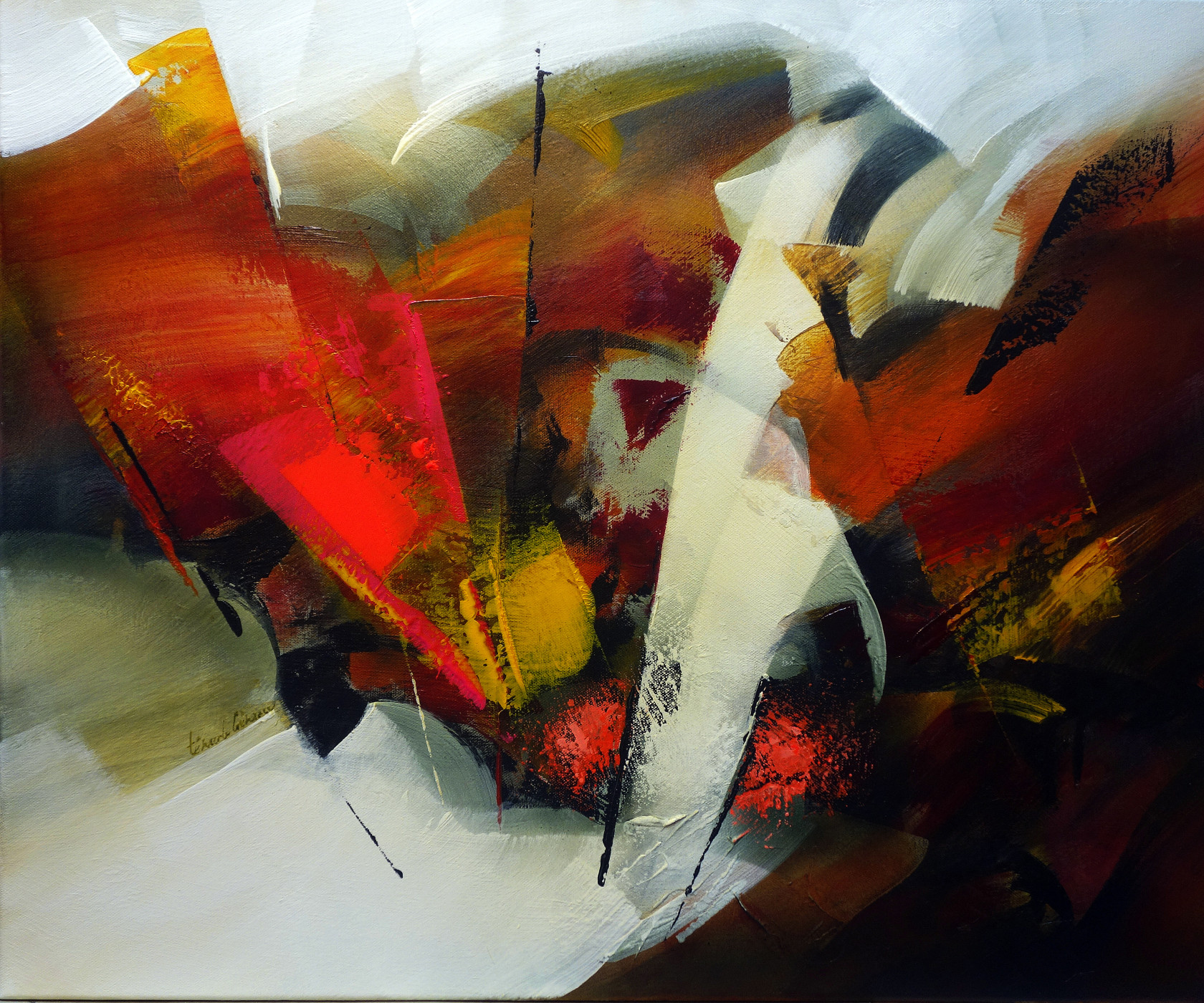 "COMPOSITION 456", by the artist TENURB-GENEAU | Gallea