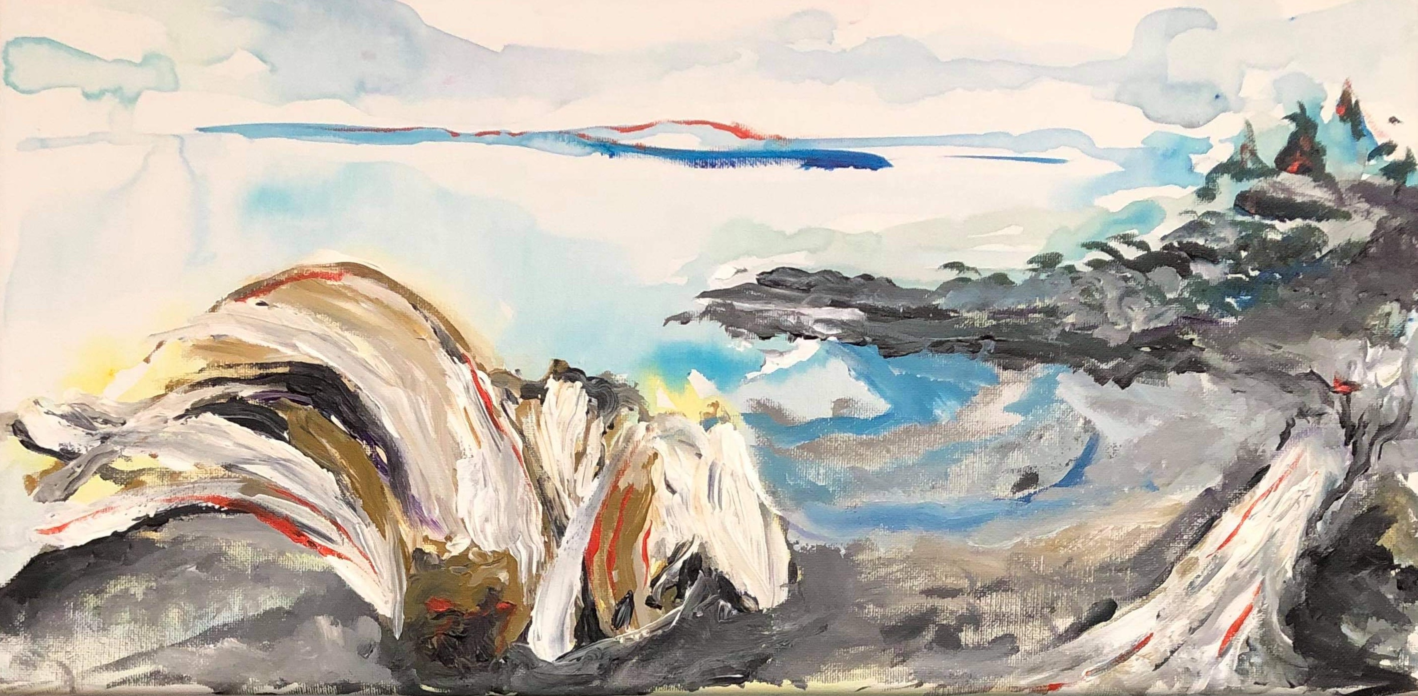 Take me by the water 2, by the artist Taruna Singh | Gallea
