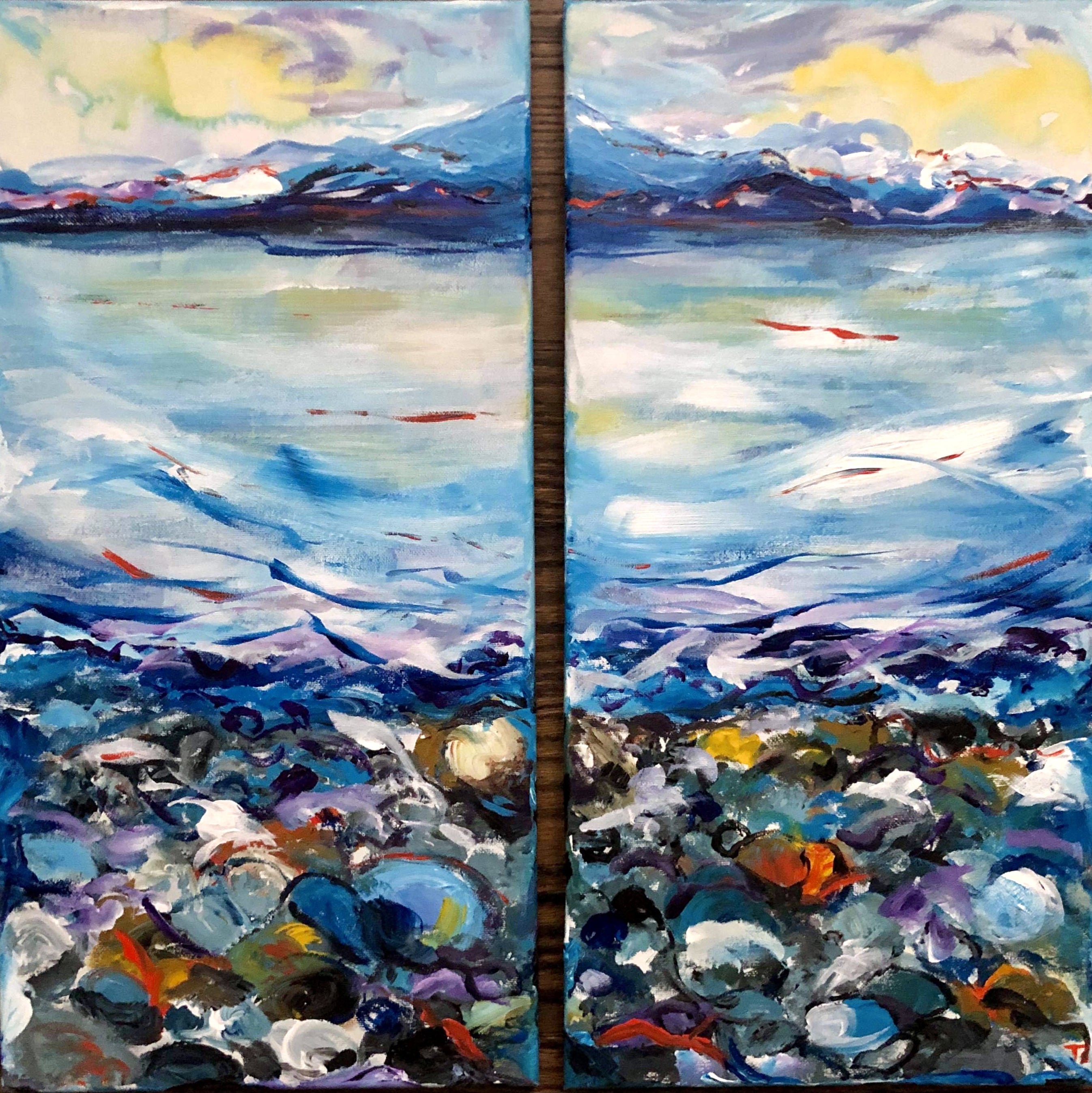 Take me by the water 1, by the artist Taruna Singh | Gallea