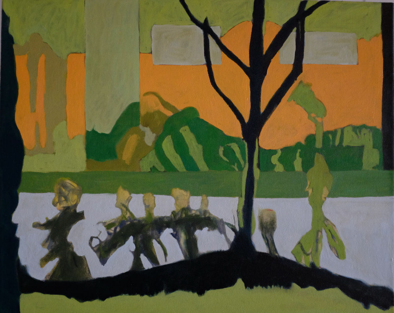 The Longueuil March, by the artist John Pohl | Gallea