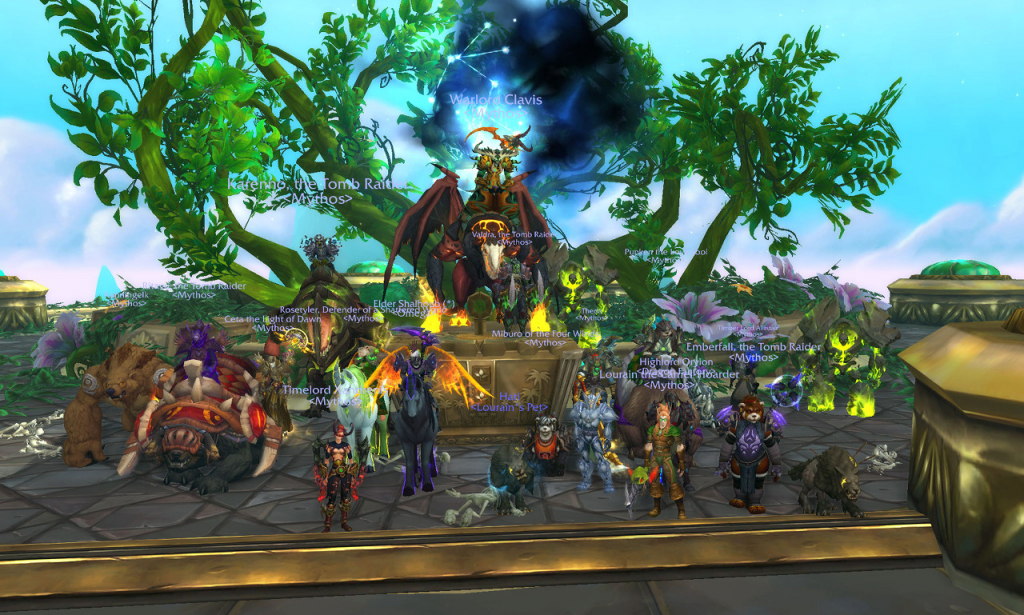 Mythos in WoW on Feathermoon