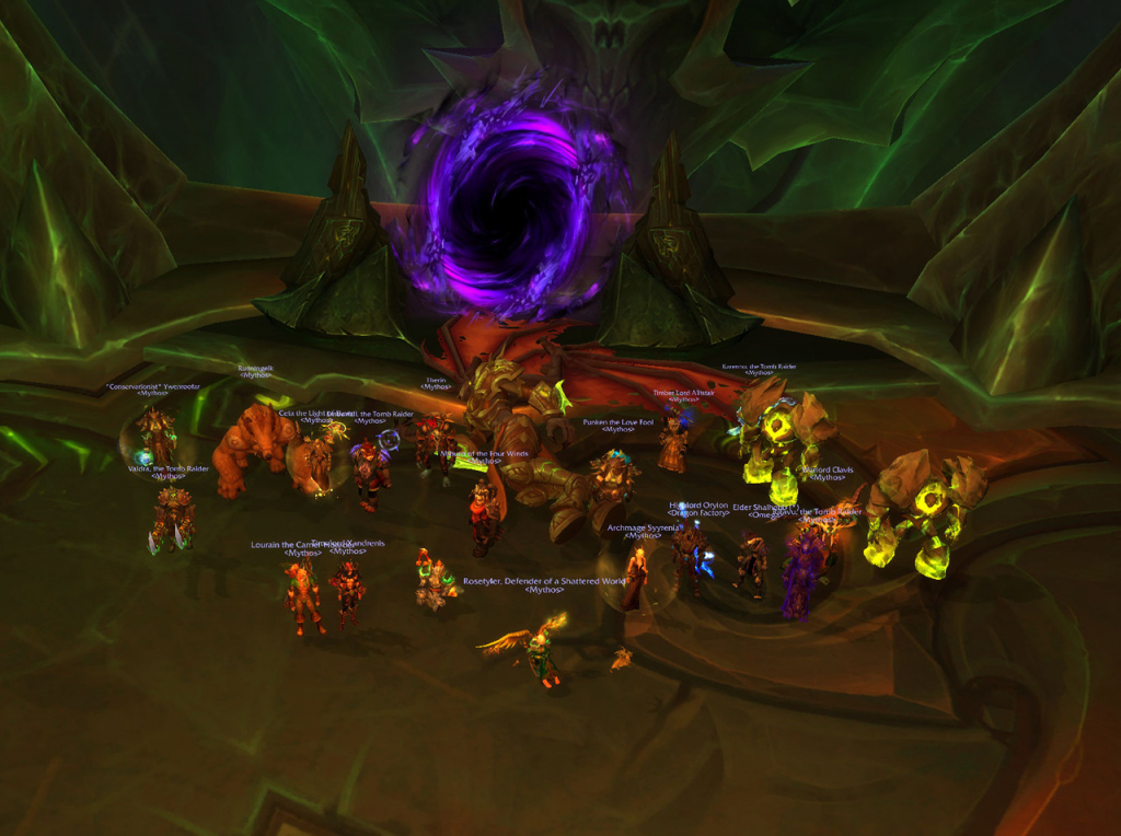Mythos in WoW on Feathermoon