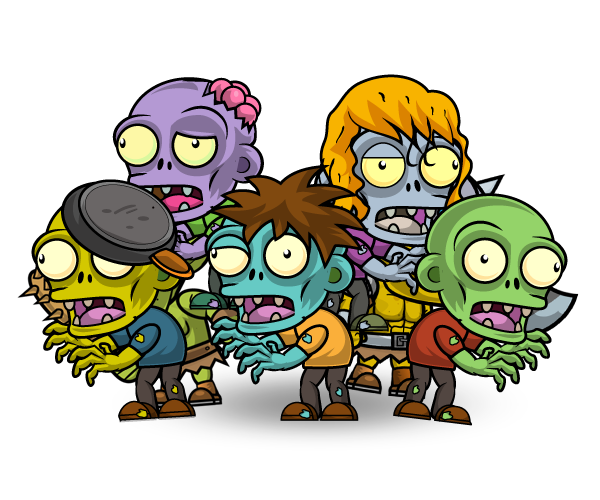 Zombie Enemies Character Set | Game Art Partners