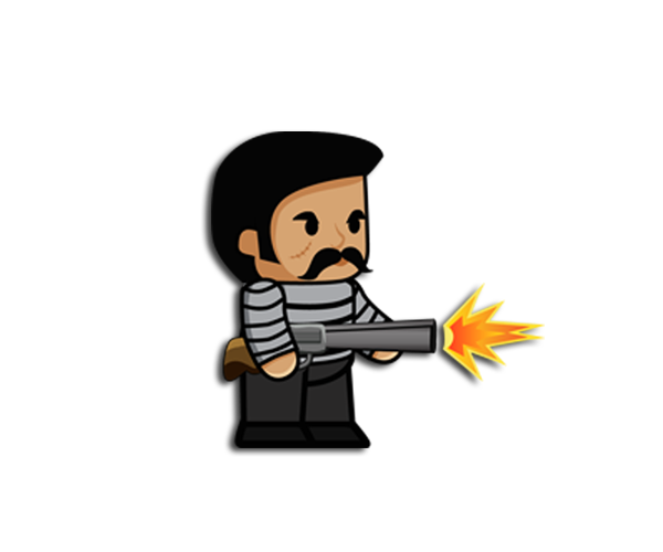 The Thief 2D Game Character | Game Art Partners