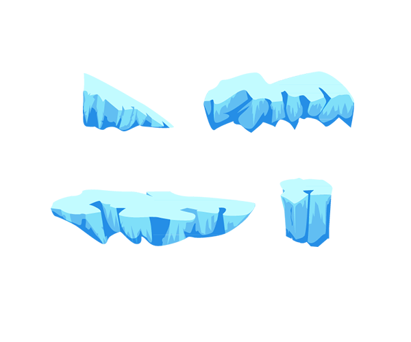 Snow Land Background | Game Art Partners