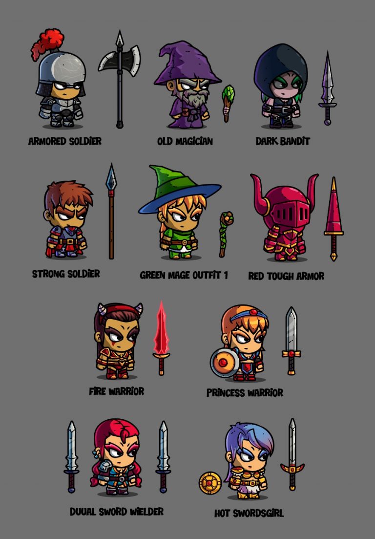 RPG-Character-Game-Art-5 | Game Art Partners