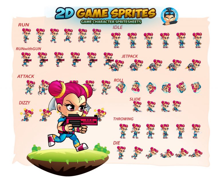 2D-Game-Sprites-052 | Game Art Partners
