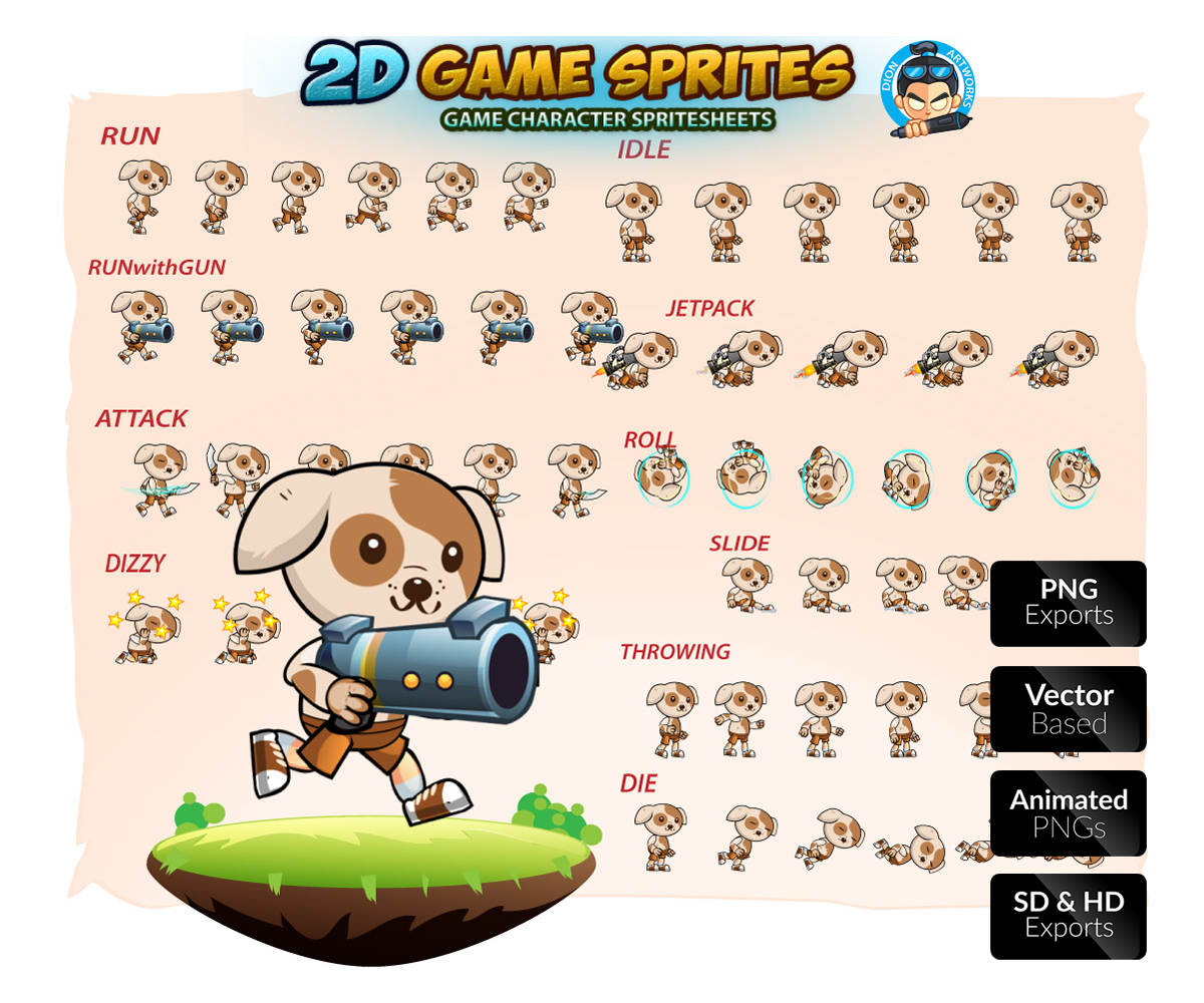 2D_Game_Character_Sprite_Sheets-_Gallery_Template | Game Art Partners