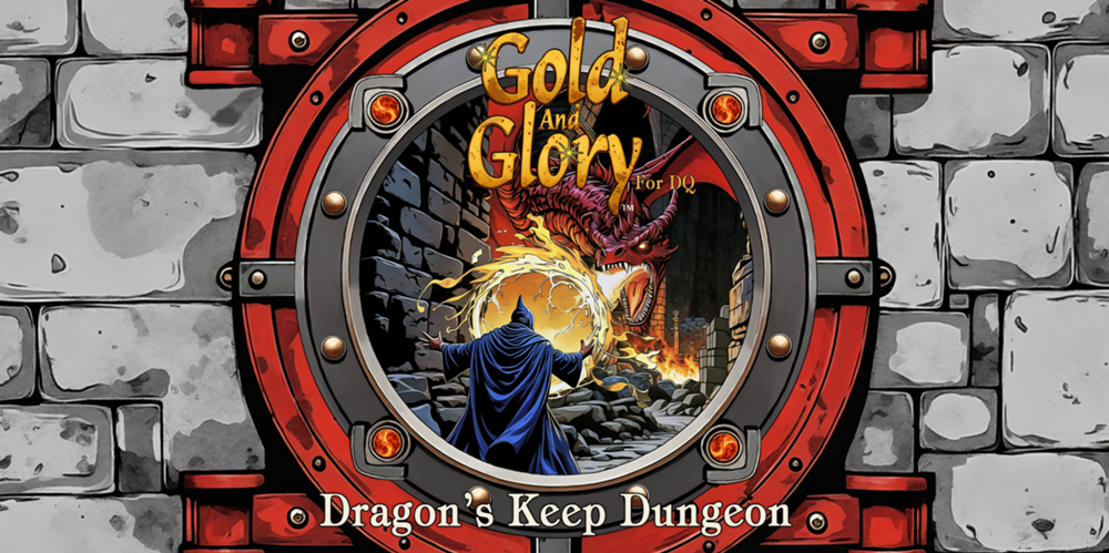 Gold And Glory For DQ Hero Set-Warriors