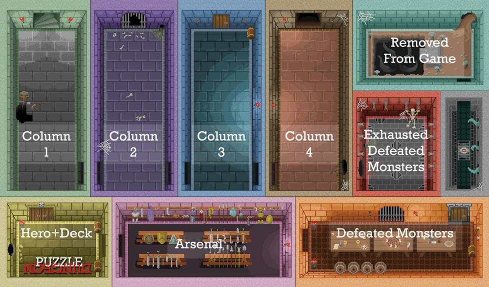 Puzzle Dungeon Play Mat