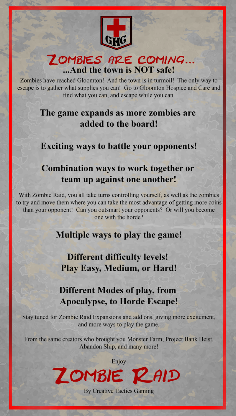 Zombie Raid: Hospital Edition