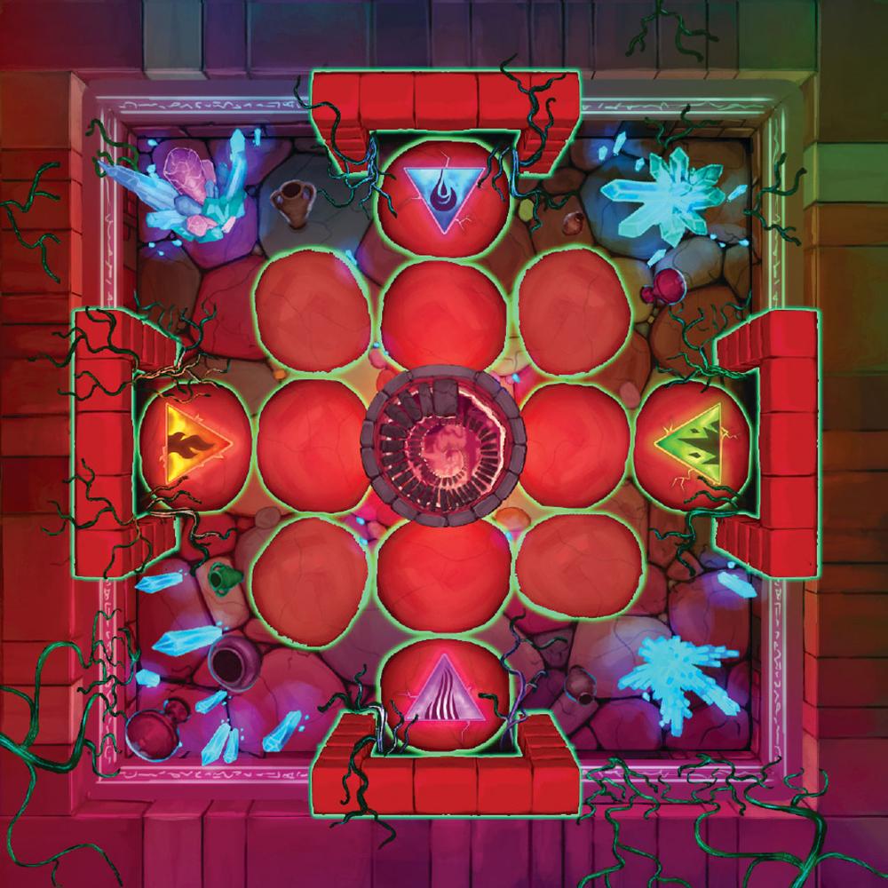 Centershaft ~ Fallen Elements [Square Board Upgrade Kit]