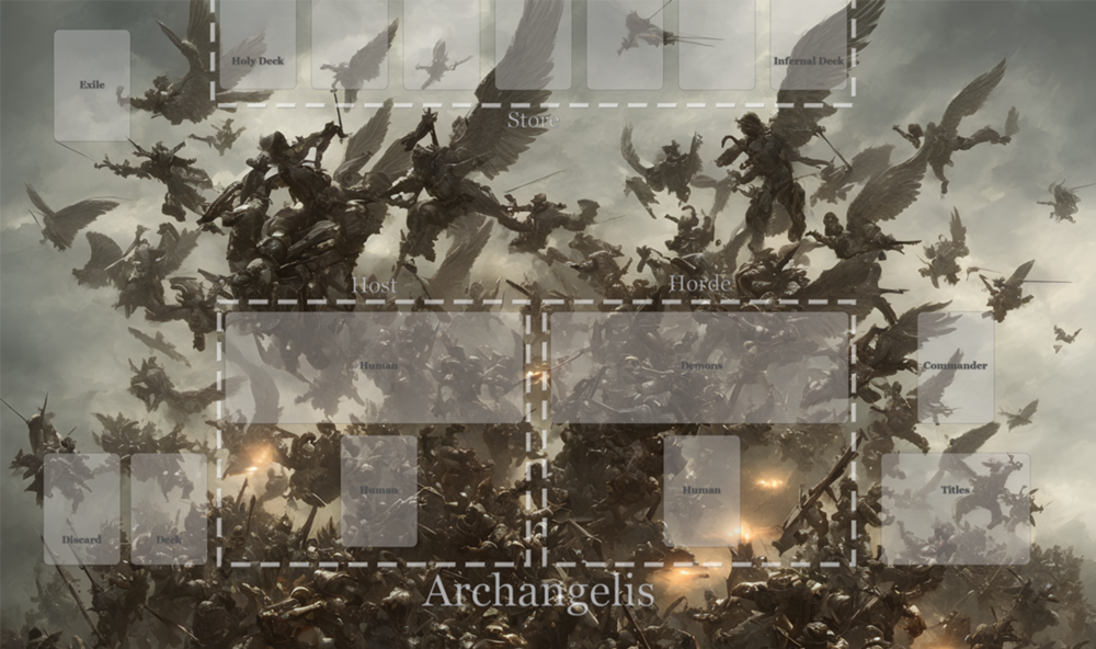 Archangelis Angelic War Playmat