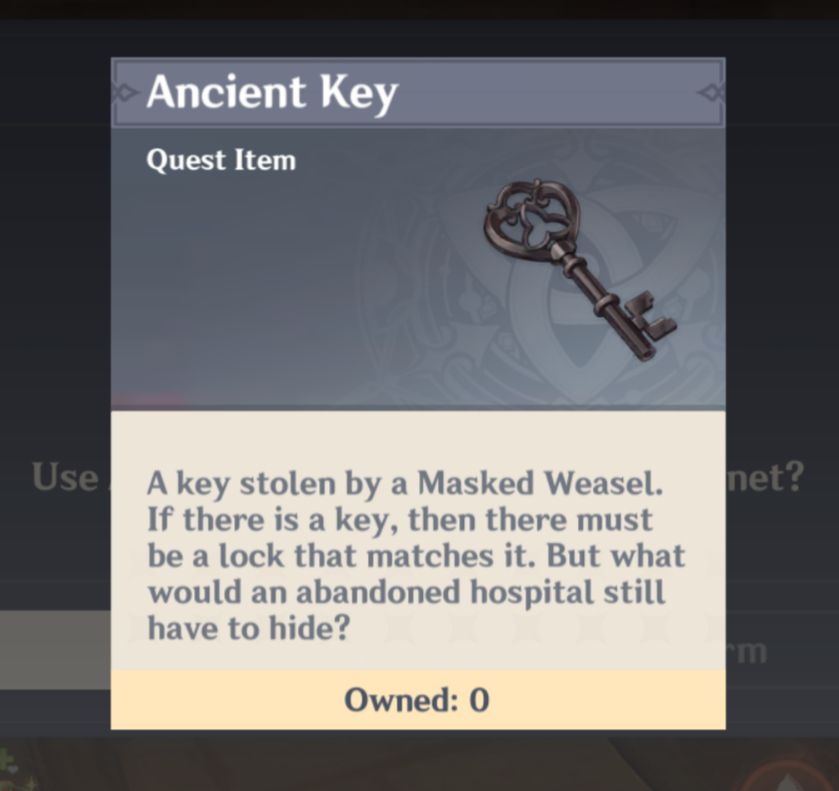 Genshin | Ancient Key Location & Where To Use | Before My Time ...