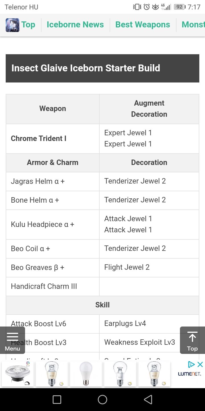 MHW: ICEBORNE | Insect Glaive - Best Loadout Build & Skill Guide - GameWith