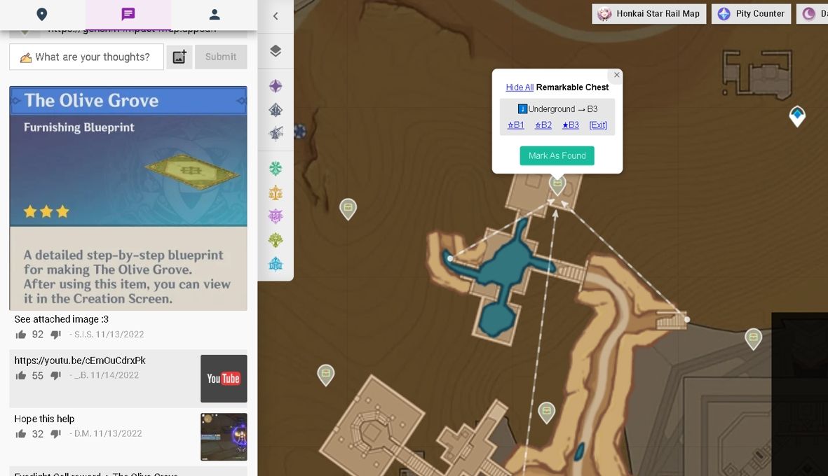 Genshin Impact | The Olive Grove How To Craft & How To Get Blueprint - GameWith