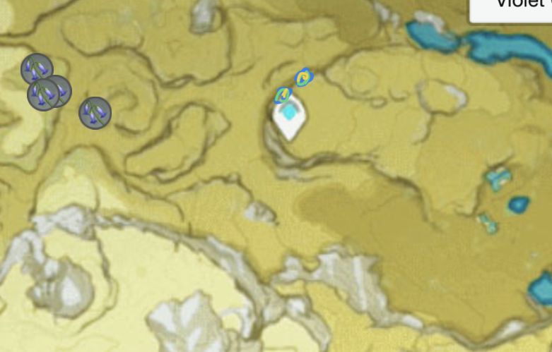 Genshin Impact | Violetgrass Location & Farming Route - GameWith