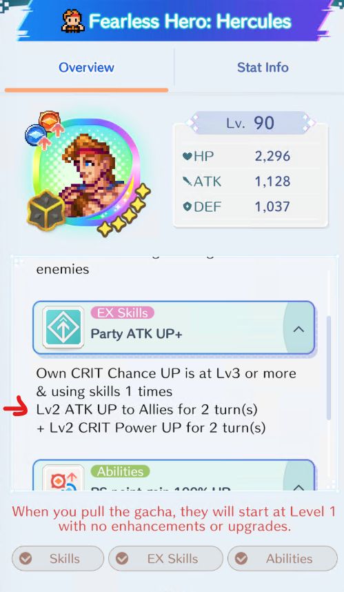 Fearless Hero Hercules - Tier and Best Ability | Disney Pixel RPG ...