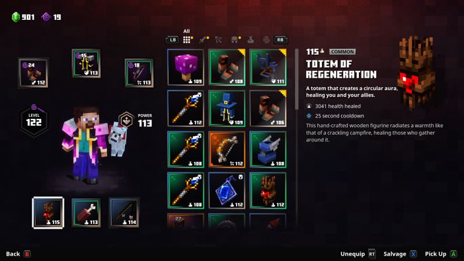 Minecraft Dungeons | What Is The Max Power Level? | Jungle Awakens ...