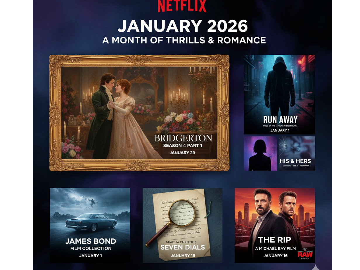 Netflix ujawnia program na styczeń 2026: P... | Gaya One