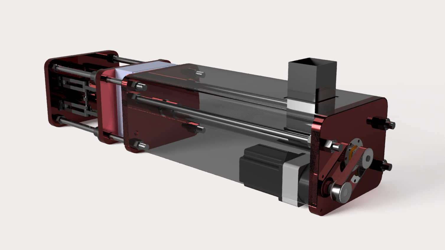 We need help in simulating an injection machine for recycled plastic ...