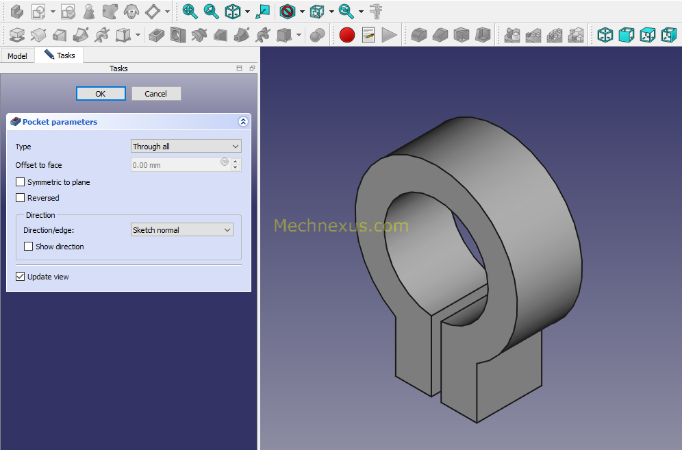Model Pipe Clamp in FreeCAD | GrabCAD Tutorials