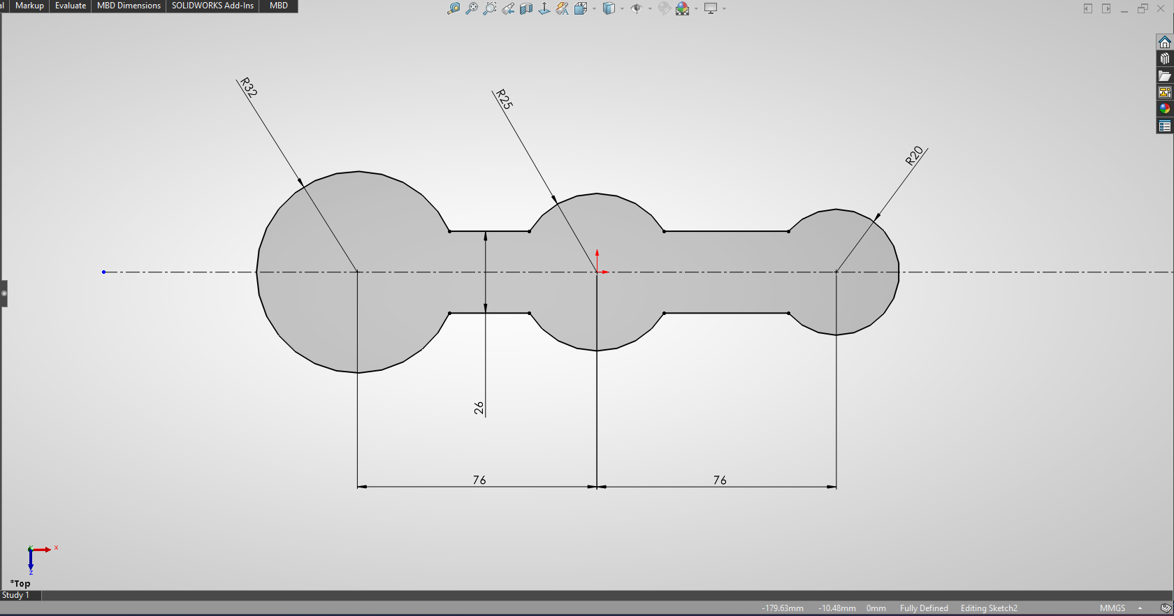 Practice Component with Boss Extrude, Cut Extrude, and Fillet | GrabCAD ...