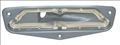 Trim Parts 5289 Rear License Plate Light Assembly 1958-72...