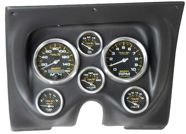 1967-81 Camaro John Covan's Thunder Road Black 6 Gauge Panel Electrical ...