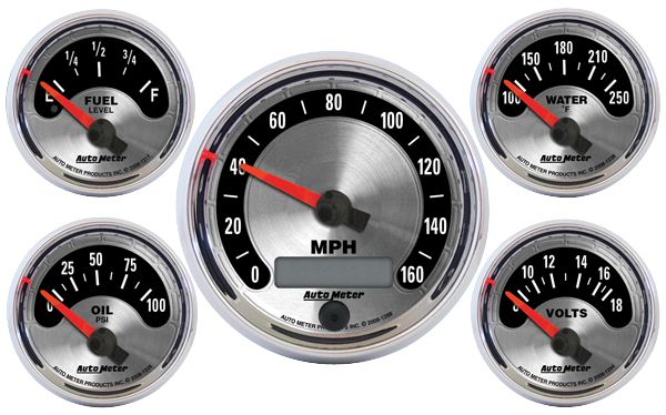 Auto Meter 1202 American Muscle Series speedometer kit