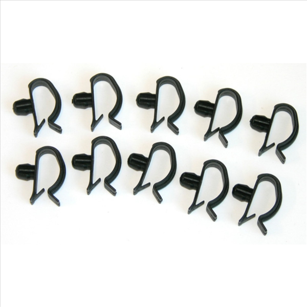 1964-1969 GTO Radiator Core Support Wiring Clip Set. 10 piec