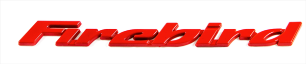 1993-2002 Firebird Door Letters Emblem.