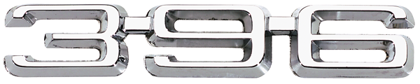 GM 3953679 Fender 396 Emblem 1969 Ss 3961964-72 Chevelle ...