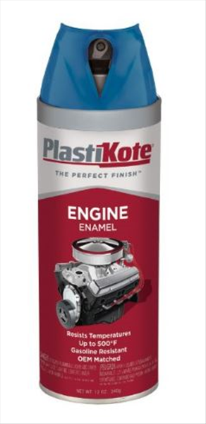 Plasti-Kote 221 Gm Corporate Blue Engine Paint 1962-74 Nova