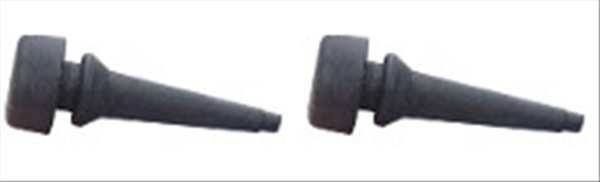 1964-1966 GTO Lemans Glove Box Door Bumpers. Pair.