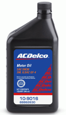 5w30 Ac Delco conventional motor oil. Quart.