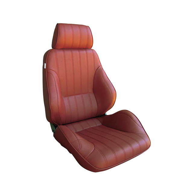 80-1000-56L Procar Rally seat maroon vinyl LH
