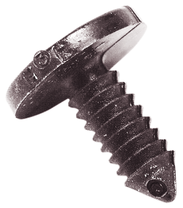 GM 8731909 Black Plastic Fastener A Round Head Used-Attac...