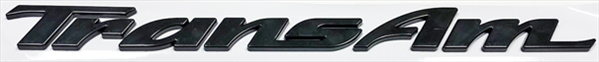 1993-2002 Trans Am Door Letters Emblem.