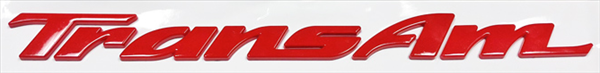 1993-2002 Trans Am Door Letters Emblem.
