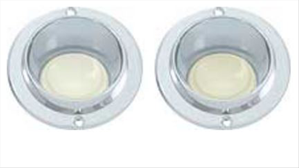 Console lights for 1964-1970 B-body models. 1 Pair of bez...