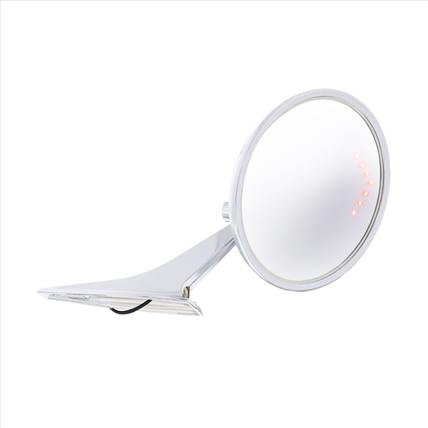 1966-1972 Chevrolet Round Exterior Mirror with Turn Signal