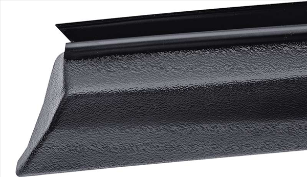 PUI 82FDRAIL-B Molded Door Top Rails Black Bead Inner Win...