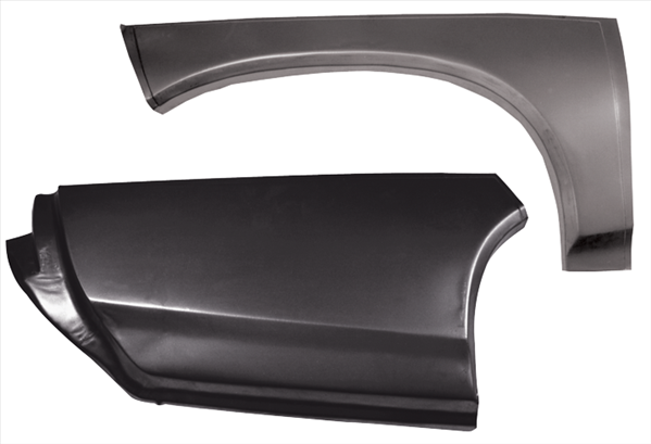 1964-72 GTO Rh Front Rear Quarter Patch Panel Set