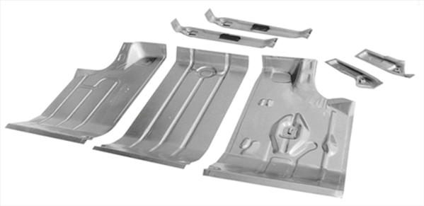 1964-72 Cutlass 442 Complete Trunk Floor Panel Kit