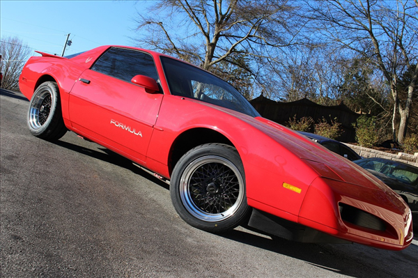 82-92 F-Body 17x9 GTA Mesh Wheel Black Set of 4. Valve s...