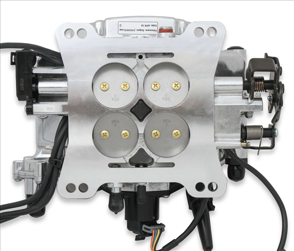 Holley Sniper Stealth 4150 Fuel Injection Kit - Shiny Finish