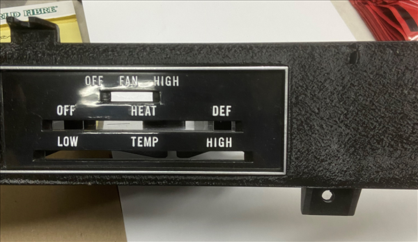 1966-74 A B E-Body Heater Control Cover