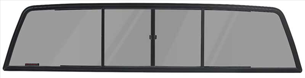 1967-1972 Chevrolet/GMC large rear window glass. Clear.