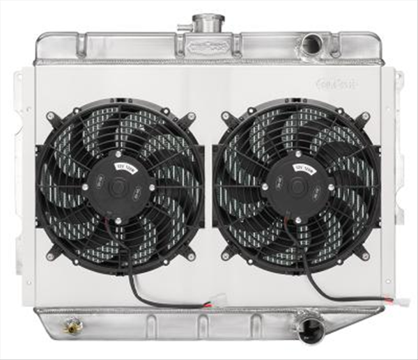 1966-1973 B-Body Cold Case 26" Aluminum Radiator with fans